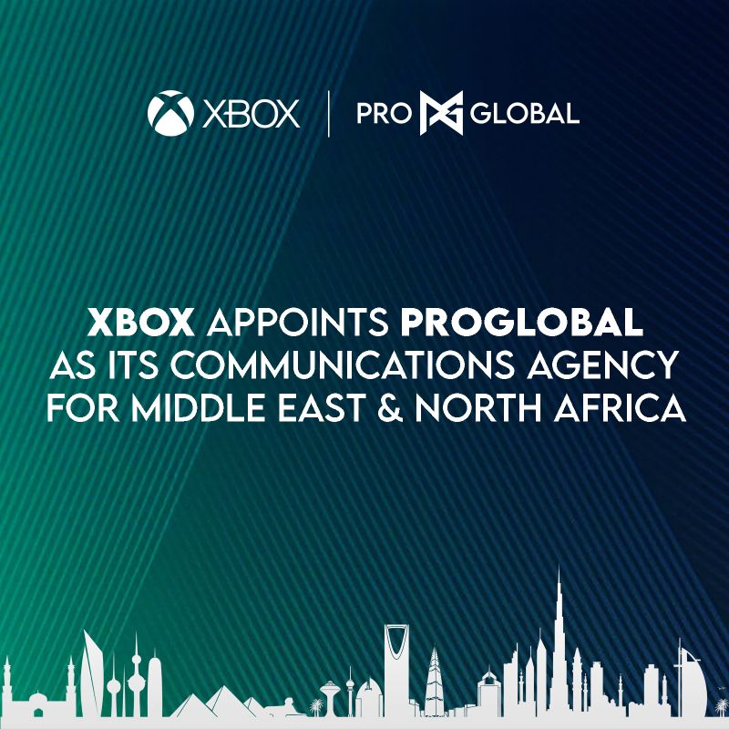 ProGlobal: Official Comms Agency for Xbox Middle East & N. Africa