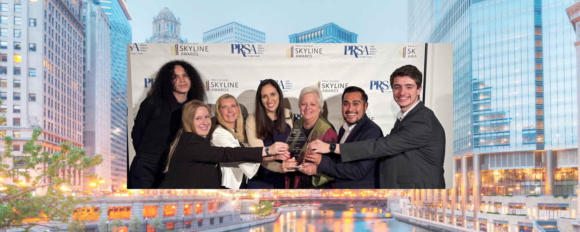 PCI gets PRSA Chicago Skyline Awards + Organization of the Year