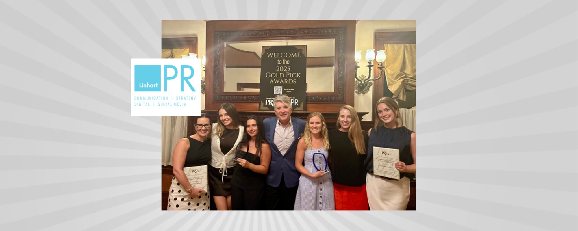 Linhart PR Snags 5 2025 PRSA Gold Pick Awards